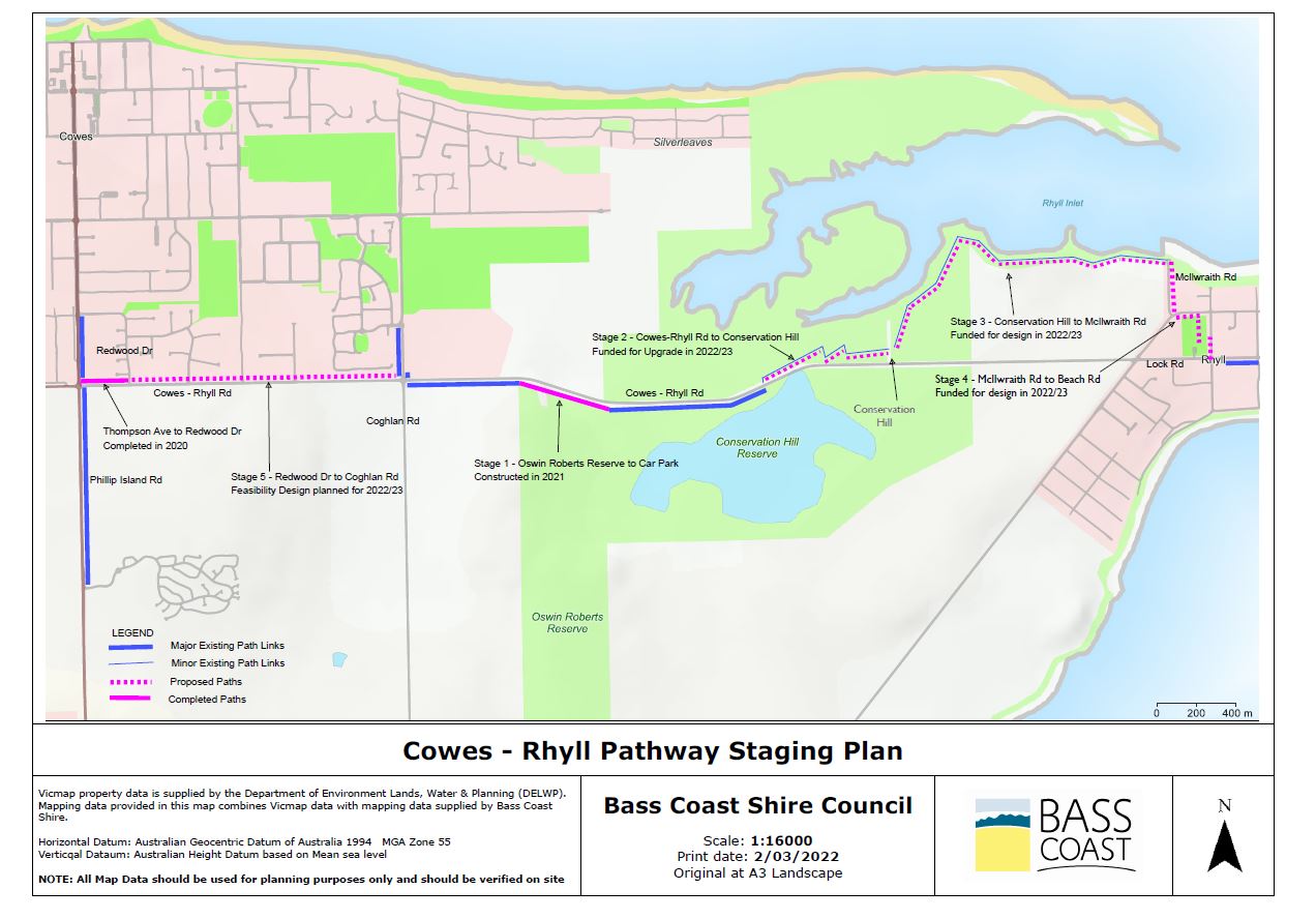 Cowes to Rhyll Shared Path Connection | Engage Bass Coast